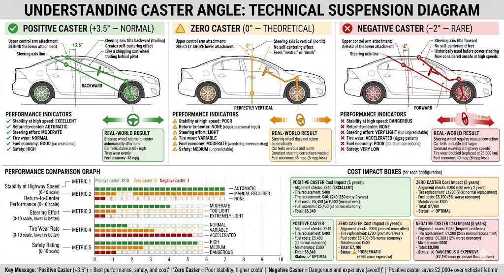 Caster Effects on Vehicle Performance: Complete Guide